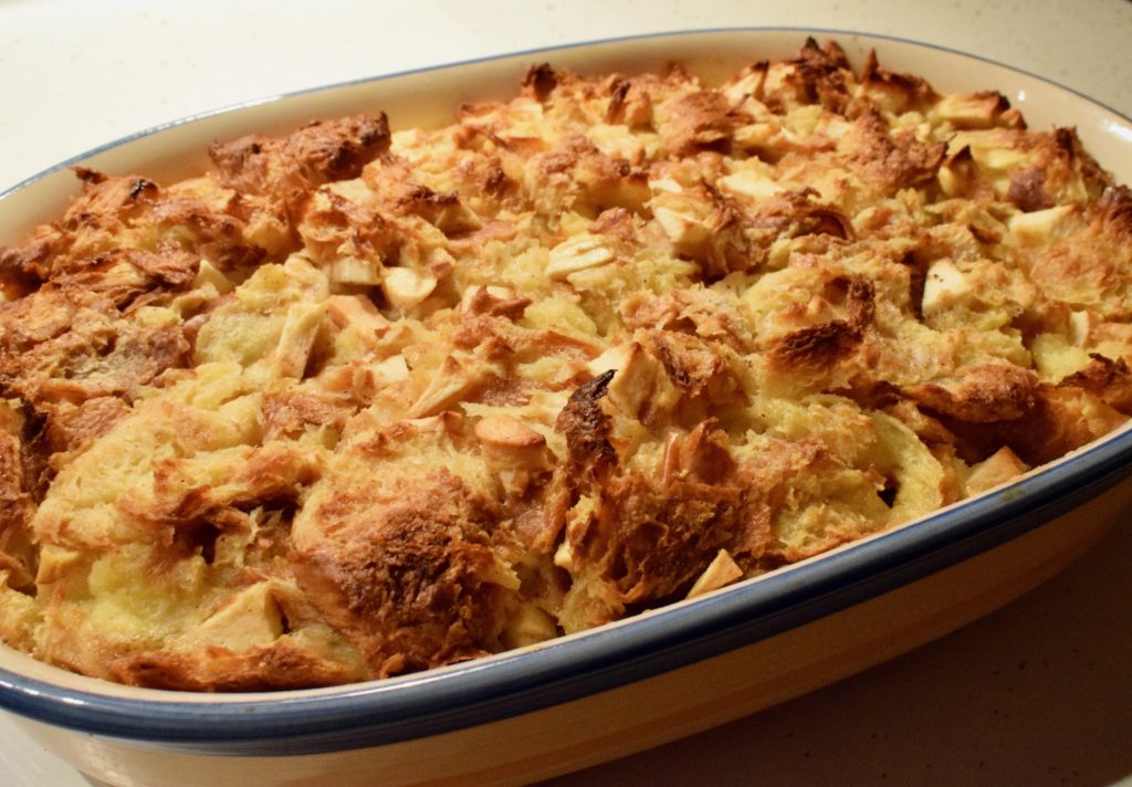 Croissant Apple Pudding - Sea Salt and Sailor Stripes