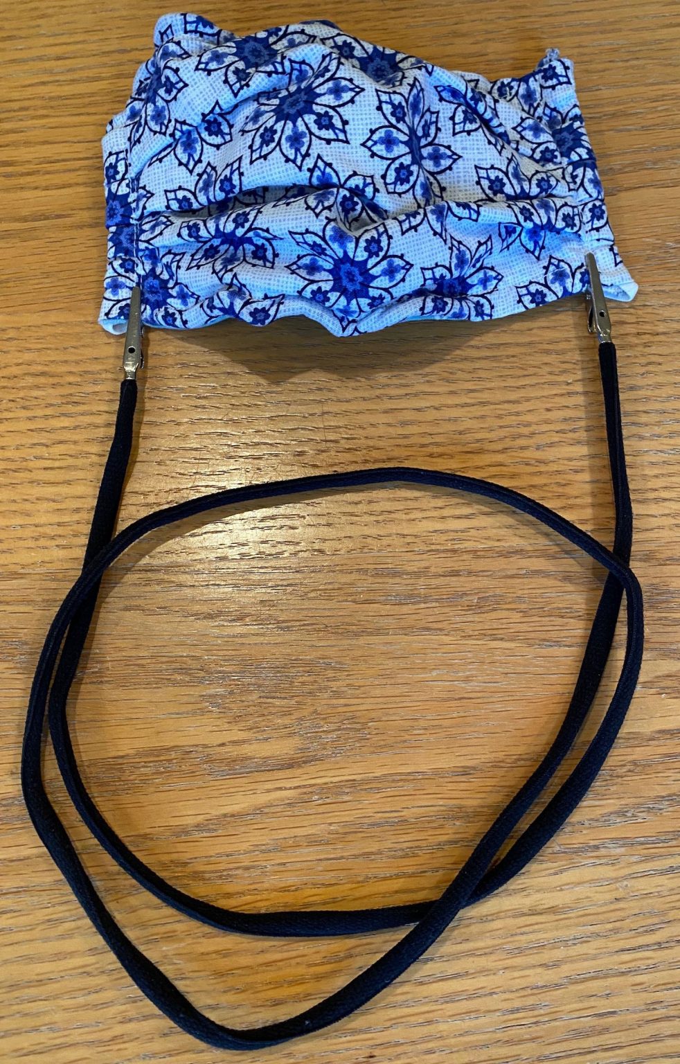 DIY: Mask Necklace Holder - Sea Salt and Sailor Stripes
